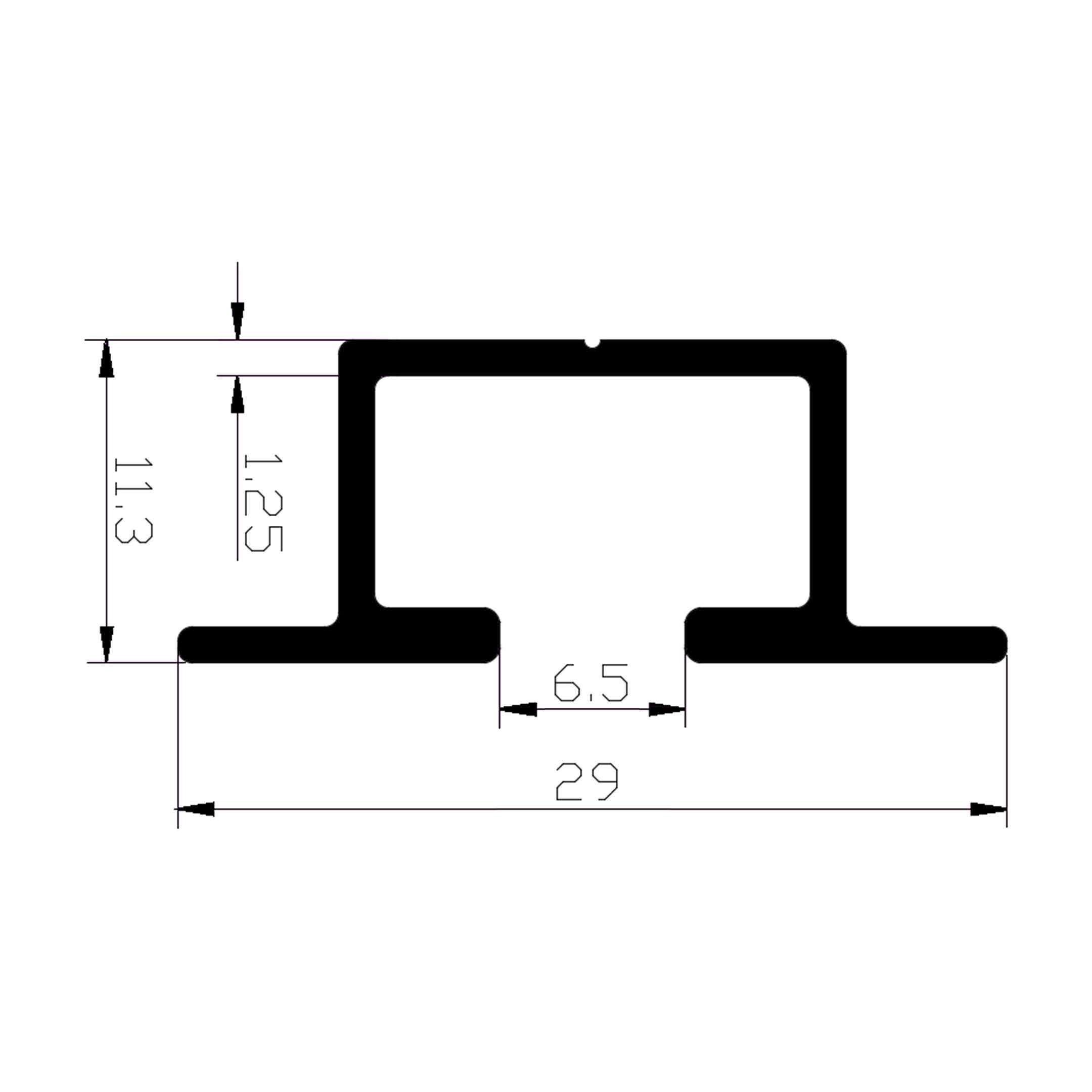RECESS S.FOLD TRACK 6.4M - Kool Pelmet